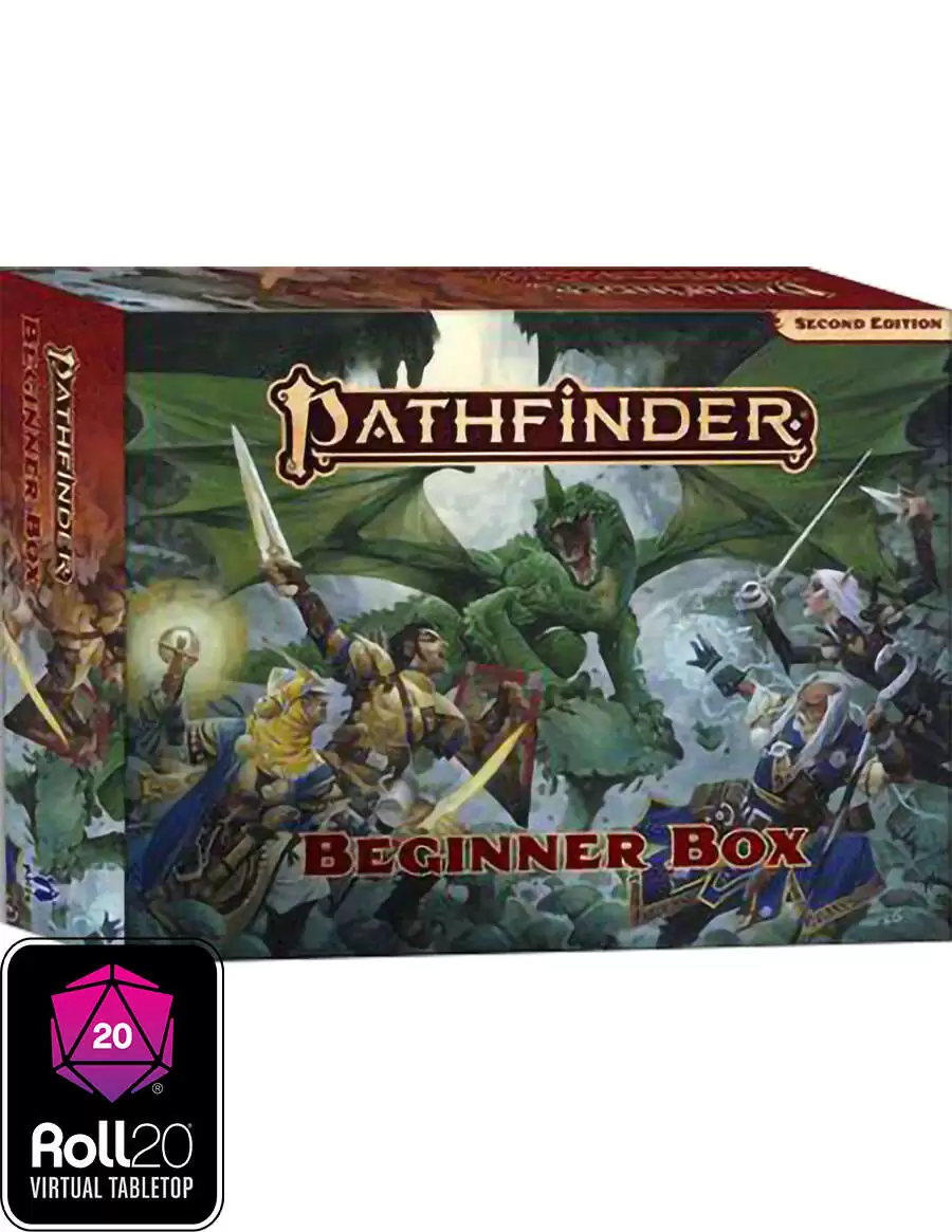 Pathfinder Second Edition Beginner Box | Roll20 VTT - Paizo | DriveThruRPG