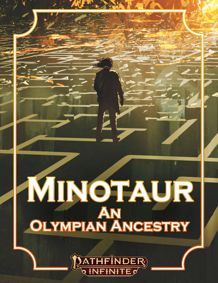 Minotaur: An Olympian Ancestry - Paizo | Pathfinder and Starfinder ...