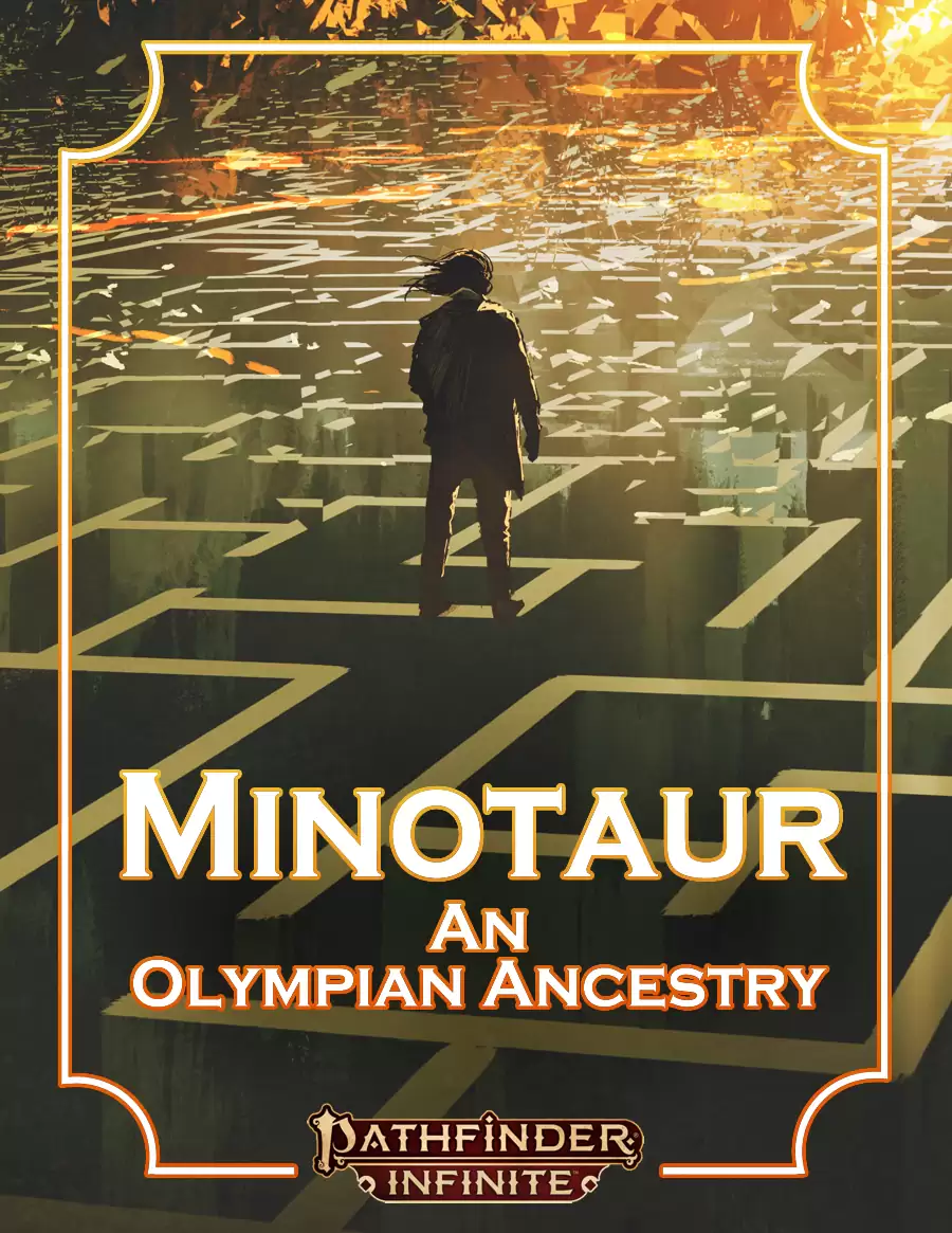 Minotaur: An Olympian Ancestry - Paizo | Pathfinder and Starfinder ...