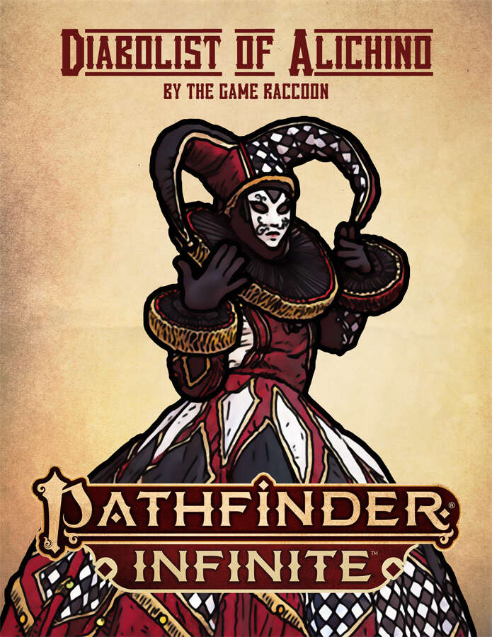 Diabolist of Alichino Stock Art - Paizo | Pathfinder and Starfinder ...