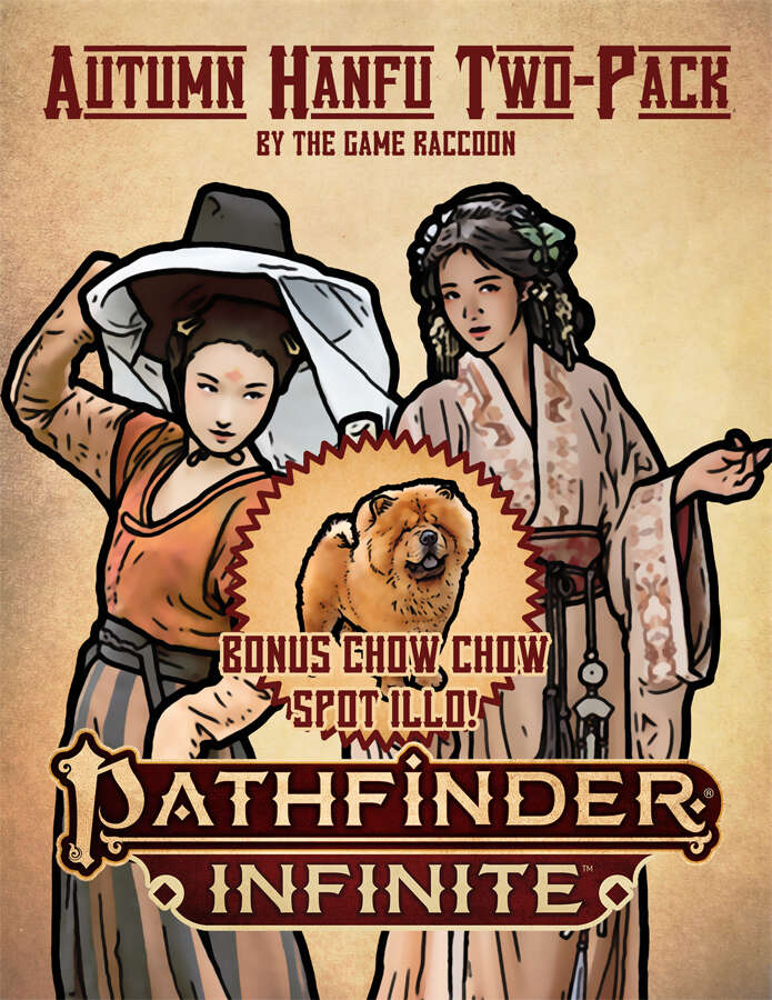 Autumn Hanfu Two-Pack Stock Art - Paizo | Pathfinder and Starfinder ...