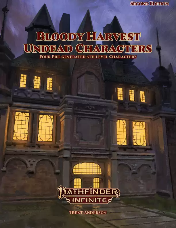 Bloody Harvest Undead Characters - Paizo | Pathfinder and Starfinder ...