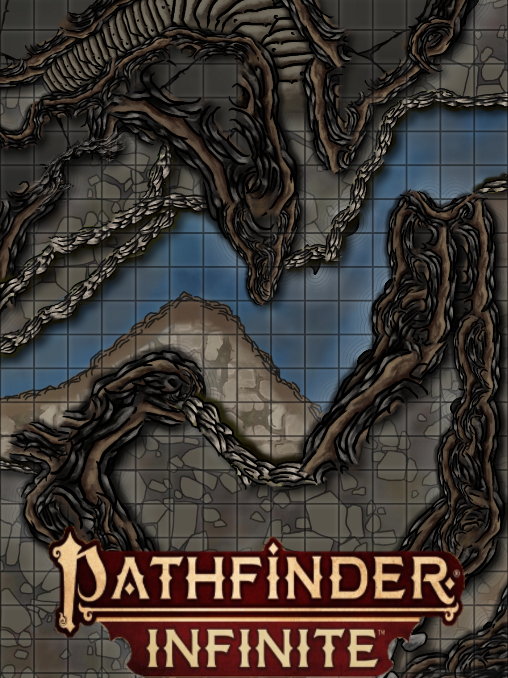 Cave System Dungeon Map - Paizo | Pathfinder and Starfinder Infinite ...