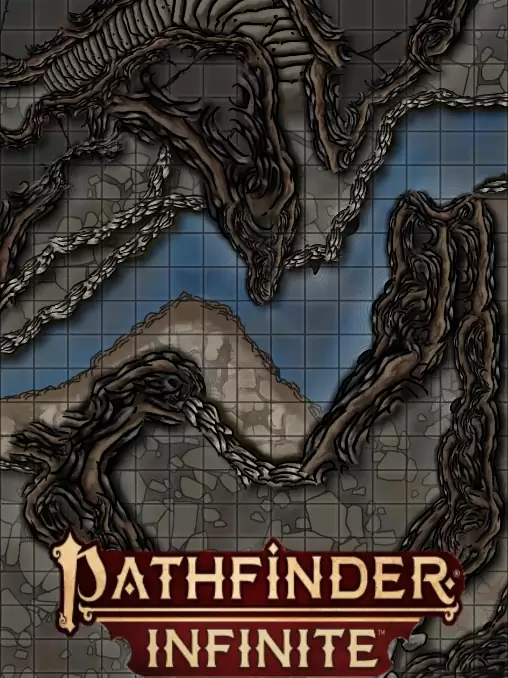 Cave System Dungeon Map - Paizo | Pathfinder and Starfinder Infinite ...