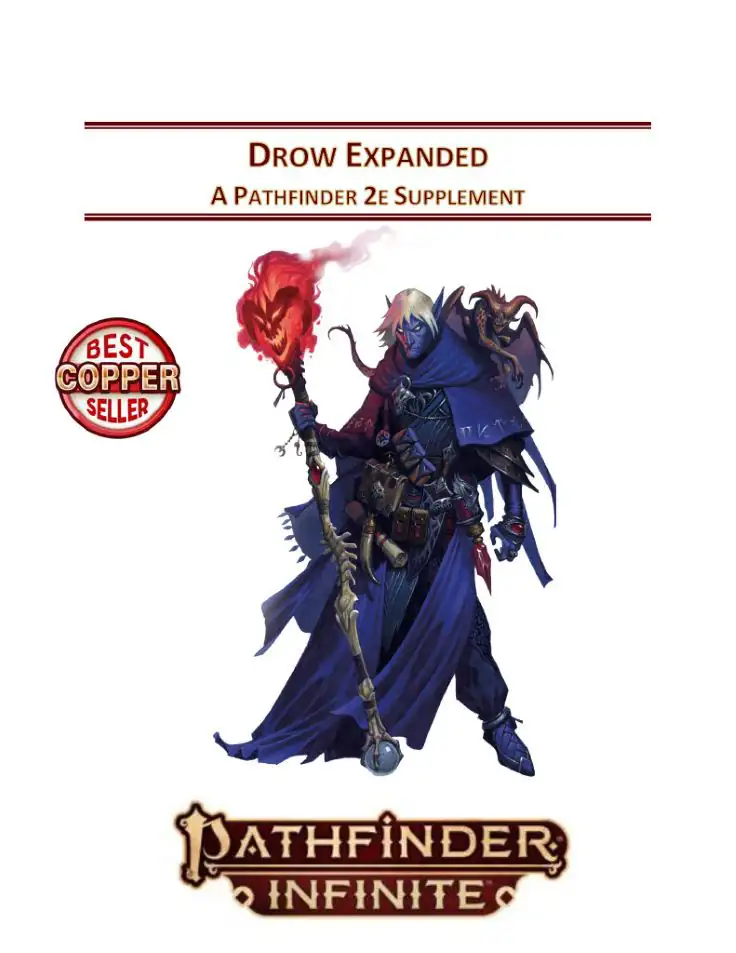 Drow Expanded: A Pathfinder 2e Supplement - Paizo | Pathfinder and ...