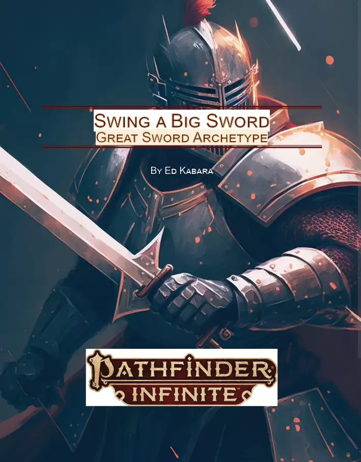 Swing a Big Sword - Paizo | Pathfinder and Starfinder Infinite ...