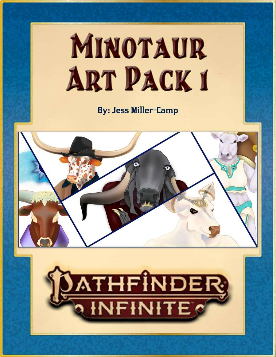 Minotaur Art Pack 1 [BUNDLE] - Paizo | Pathfinder and Starfinder ...
