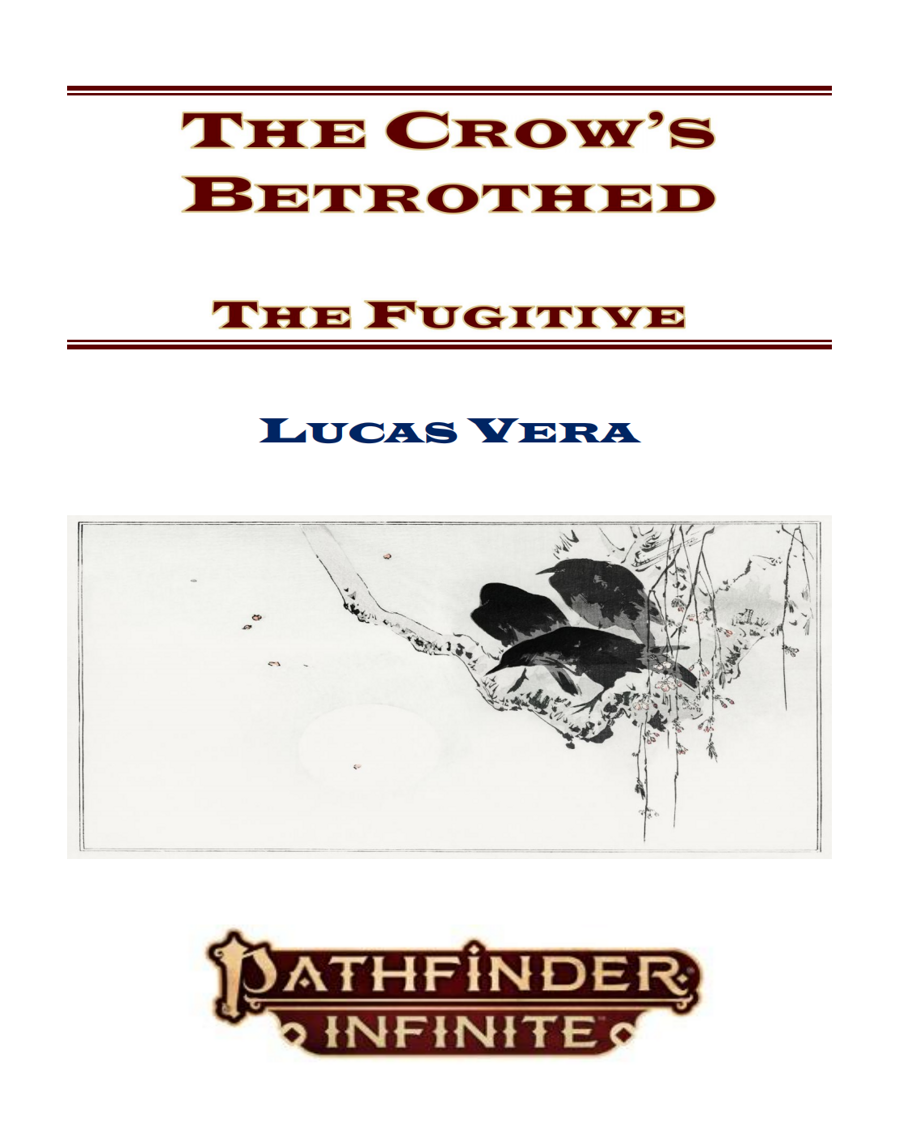 The Crow's Betrothed 1 - Paizo | Pathfinder and Starfinder Infinite ...
