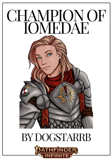 Dogstarrb Stock Art: Champion of Iomedae - Paizo | Pathfinder and ...