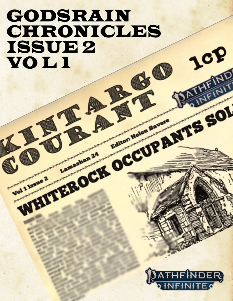 Kintargo Courant Lamashan 24 4724 (GC Vol1 Issue 2) - Paizo ...