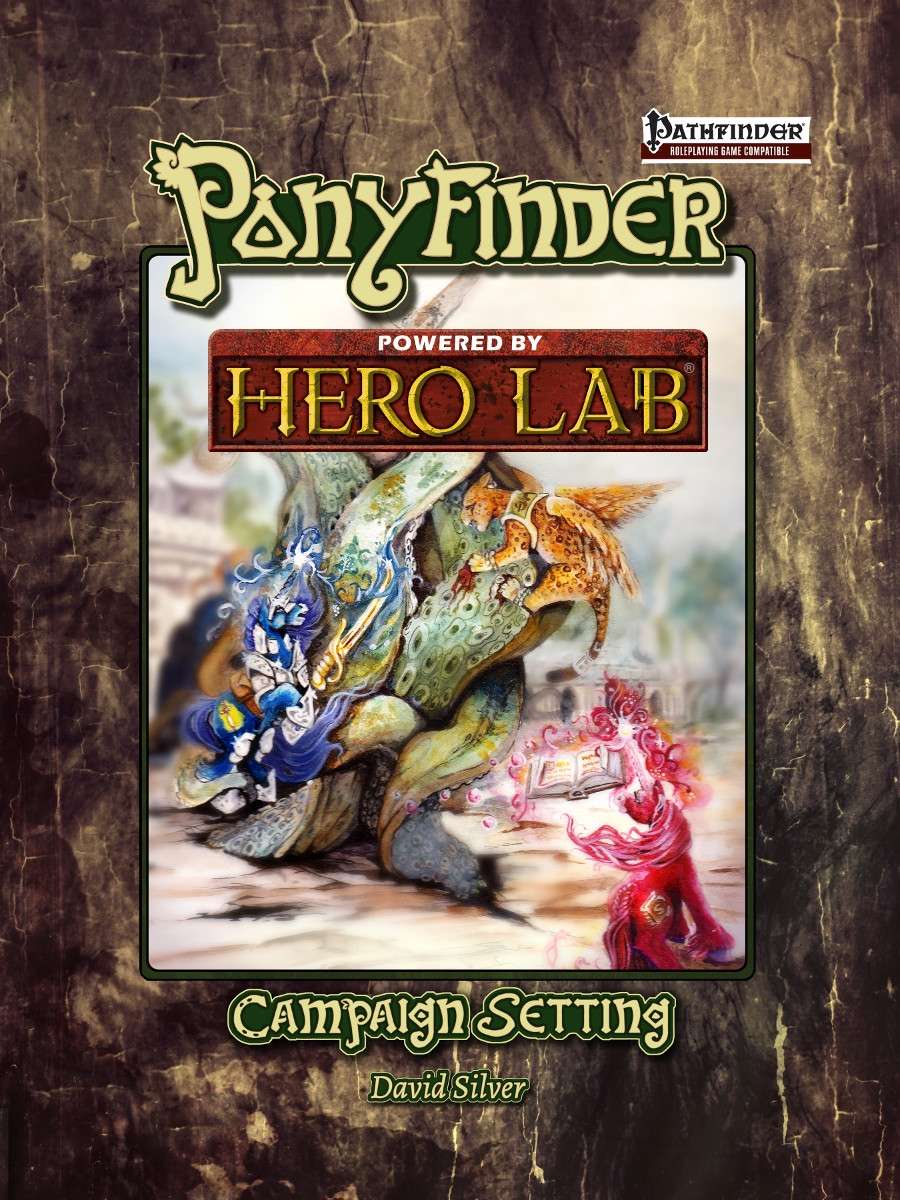 Ponyfinder - Herolab Extension - Silver Games LLC | DriveThruRPG