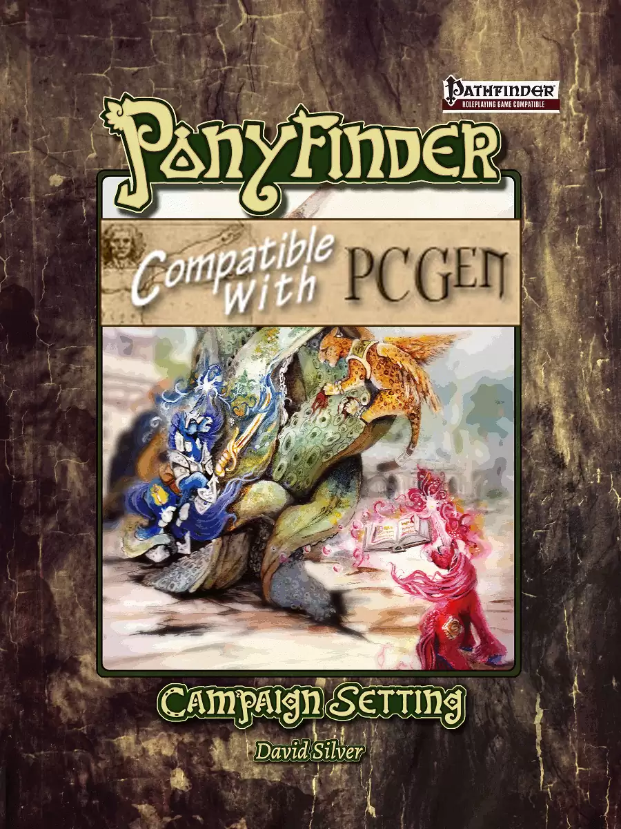 Ponyfinder - PCGen Extension - Silver Games LLC | DriveThruRPG