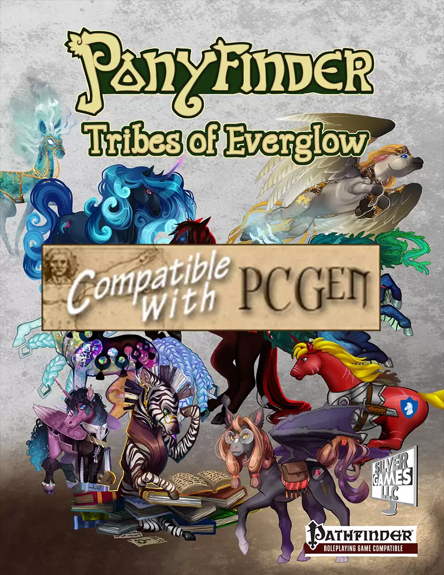 Ponyfinder - Tribes of Everglow PCGen Extension - Silver Games LLC ...