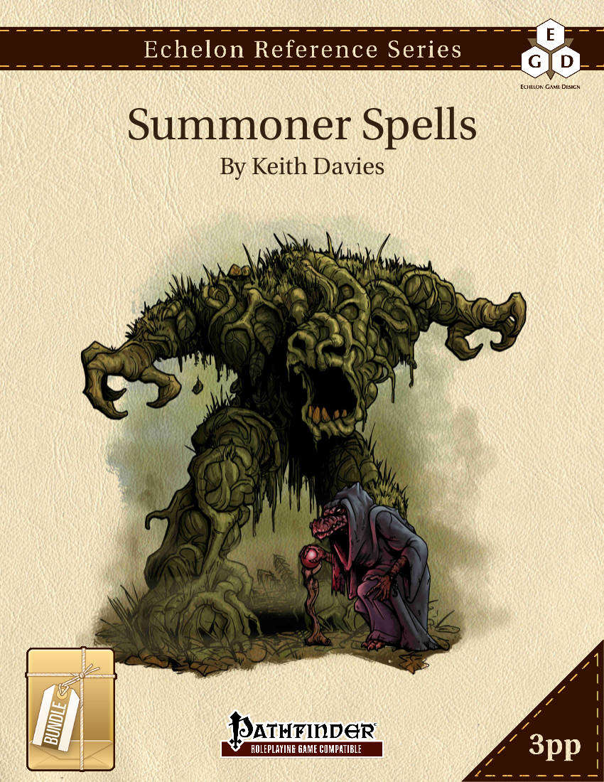 Echelon Reference Series: Summoner Spells Compiled (3pp+PRD) [BUNDLE ...