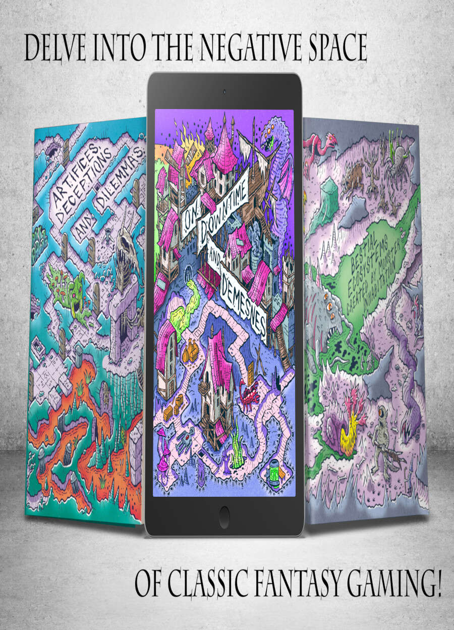 Classic Gaming Negative Space [BUNDLE] - Hack & Slash Publishing ...