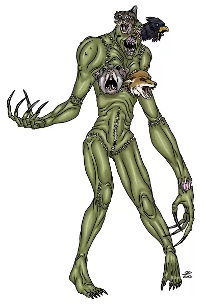 Stock Art: Witch Flesh Golem - Christina Stiles Presents | DriveThruRPG