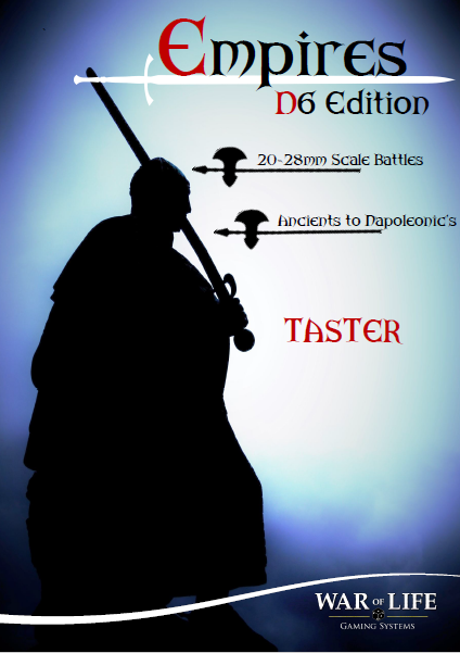 Empires: D6 Rulebook - The New Taster - War of Life Gaming | DriveThruRPG
