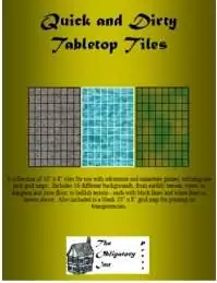 Quick and Dirty Tabletop Tiles - Obligatory Inn Press | DriveThruRPG