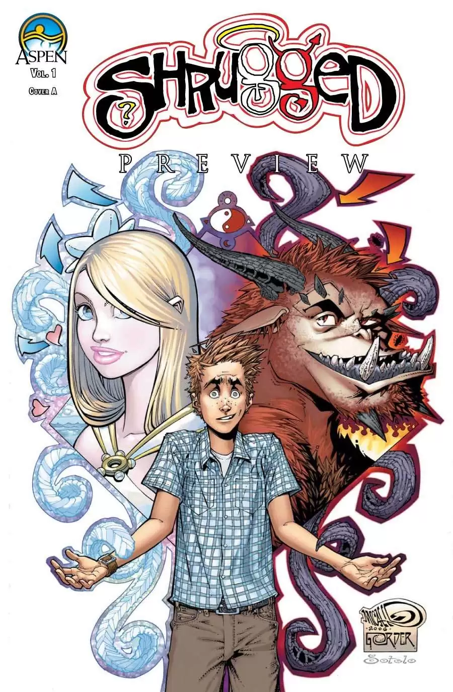 Shrugged V1 Preview - Aspen Comics | Shrugged | DriveThruRPG