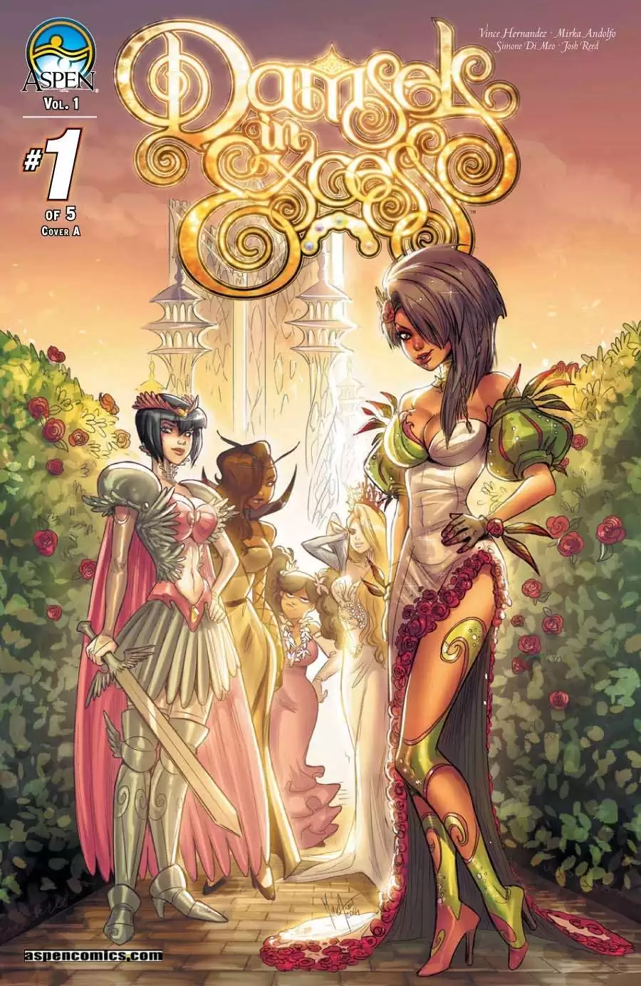 Damsels in Excess #1 - Aspen Comics | Damsels in Excess | DriveThruRPG