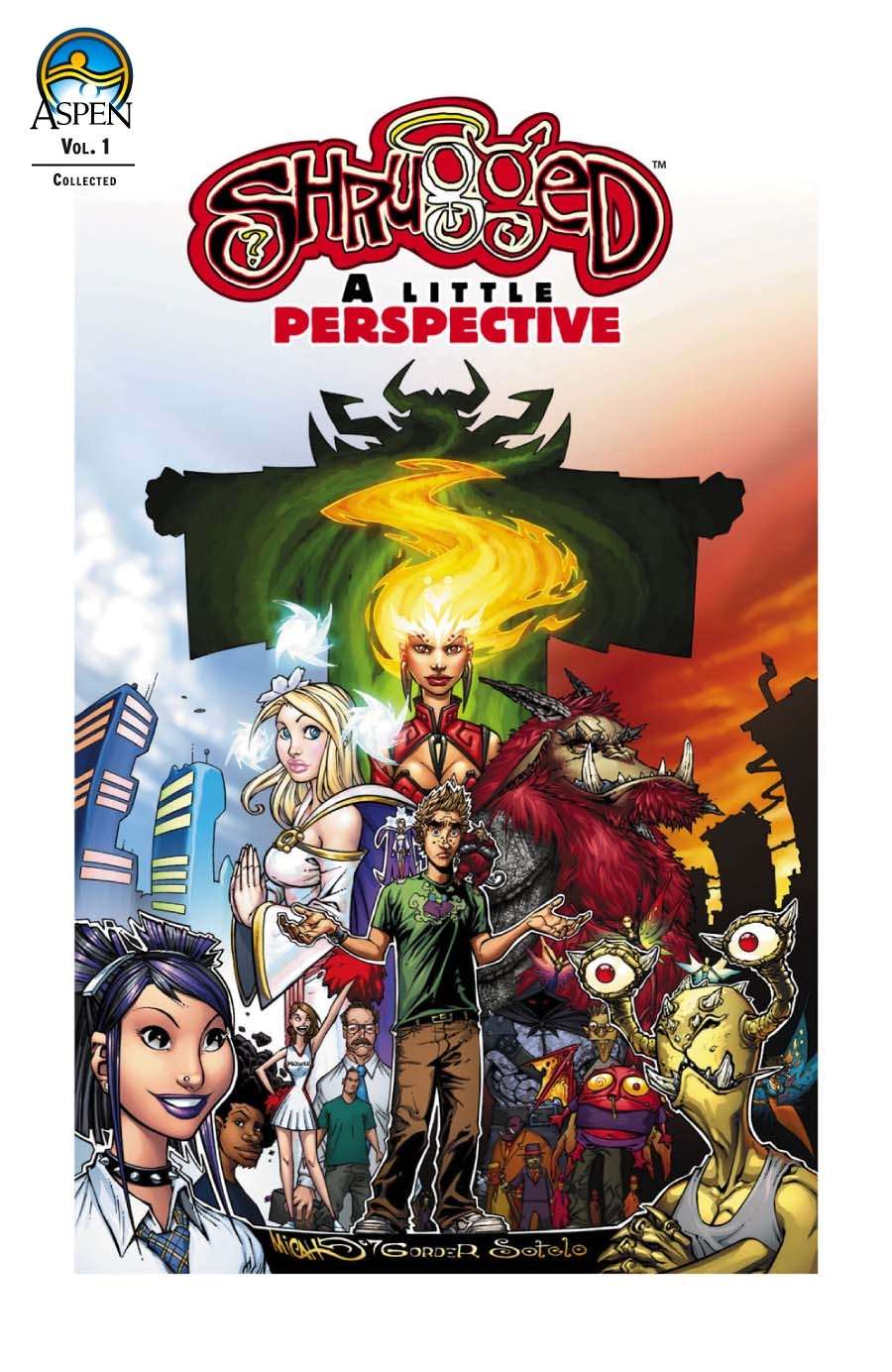 Shrugged Volume 1 - Aspen Comics | Shrugged | DriveThruRPG