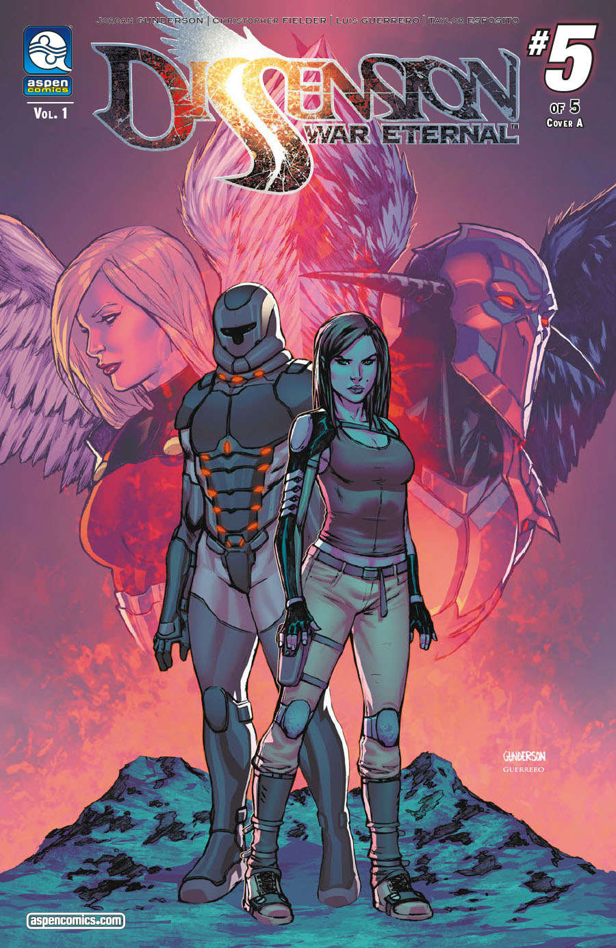 Dissension #5 - Aspen Comics | Dissension | DriveThruRPG