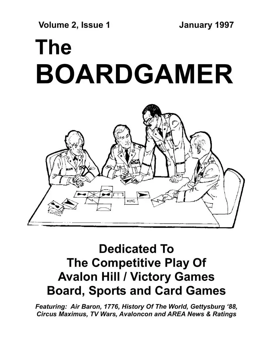 The Boardgamer Magazine - Volume 2, Issue 1 - Past Into Print ...