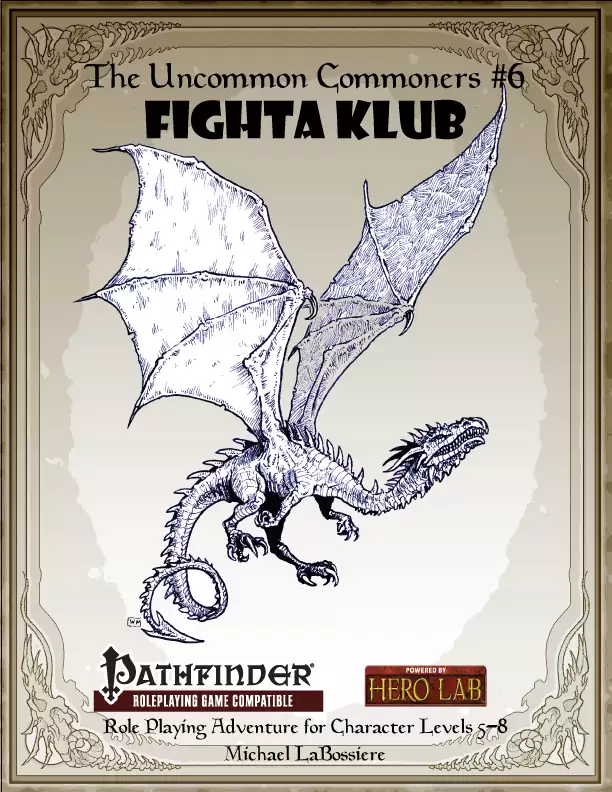 Uncommon Commoners #6: Fighta Klub - Michael LaBossiere | DriveThruRPG