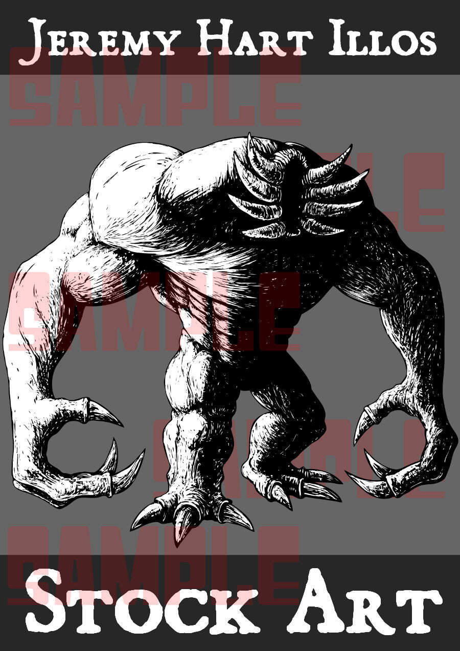 Alien 2 Stock Art - Jeremy Hart | STOCK ART | DriveThruRPG