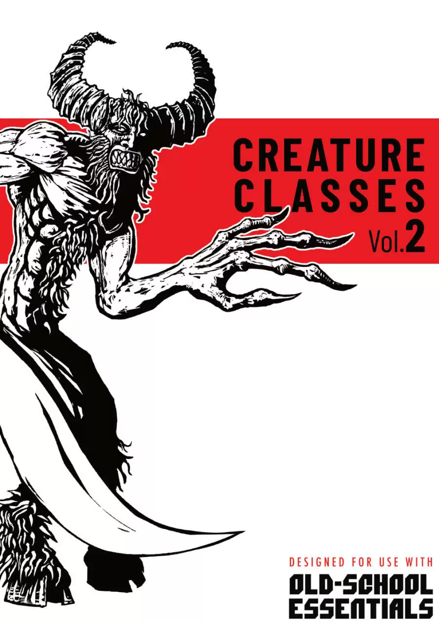 Creature Classes vol. 2 (OSE) - Jeremy Hart | OSE | DriveThruRPG