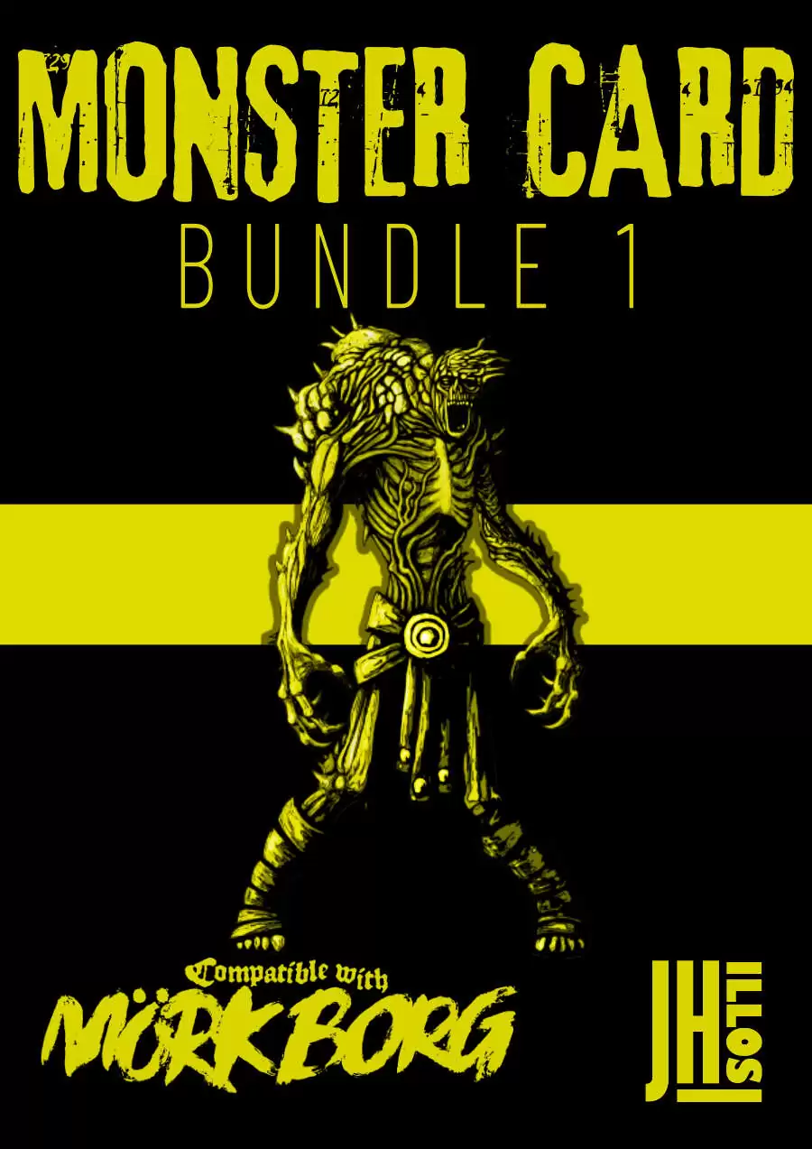 MORK BORG Monster Card Bundle 1 [BUNDLE] - Jeremy Hart | MORK BORG ...