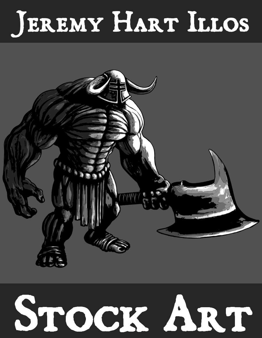 Giant 3 Stock Art - Jeremy Hart | STOCK ART | DriveThruRPG