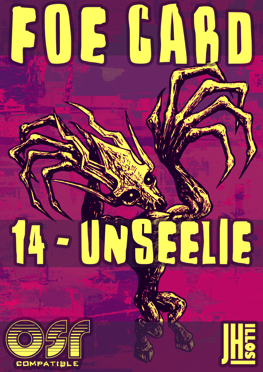 OSR Foe Card 14 UNSEELIE - Jeremy Hart | OSR | DriveThruRPG