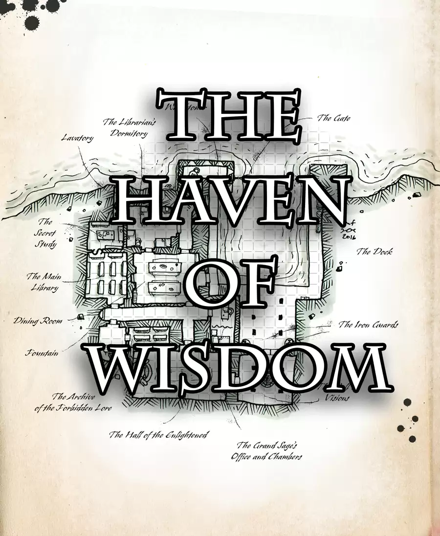 The Haven of Wisdom - Miska's Maps | Miska's Maps - OSR Fantasy Maps ...