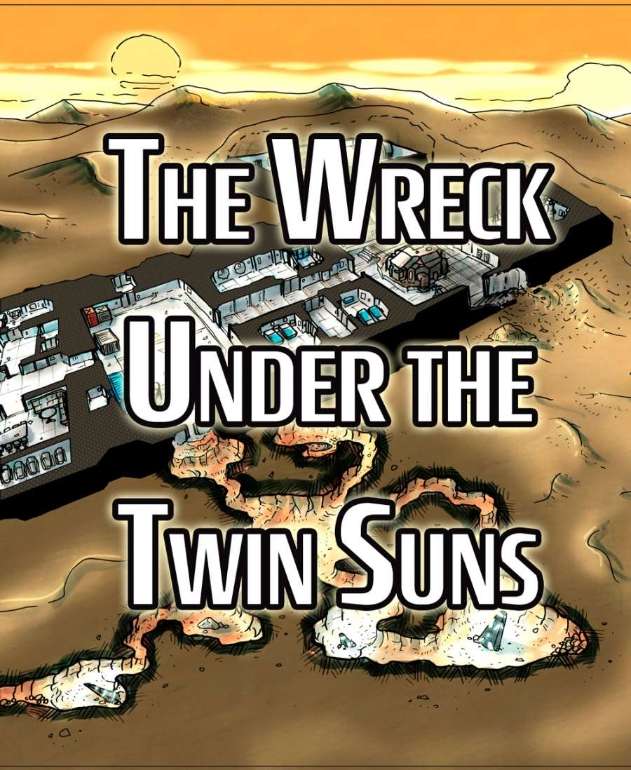The Wreck Under the Twin Suns - Miska's Maps | Miska's Maps - OSR Sci ...
