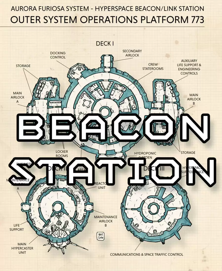 Beacon / Link Station - Miska's Maps | Miska's Maps - OSR Sci-Fi Maps ...