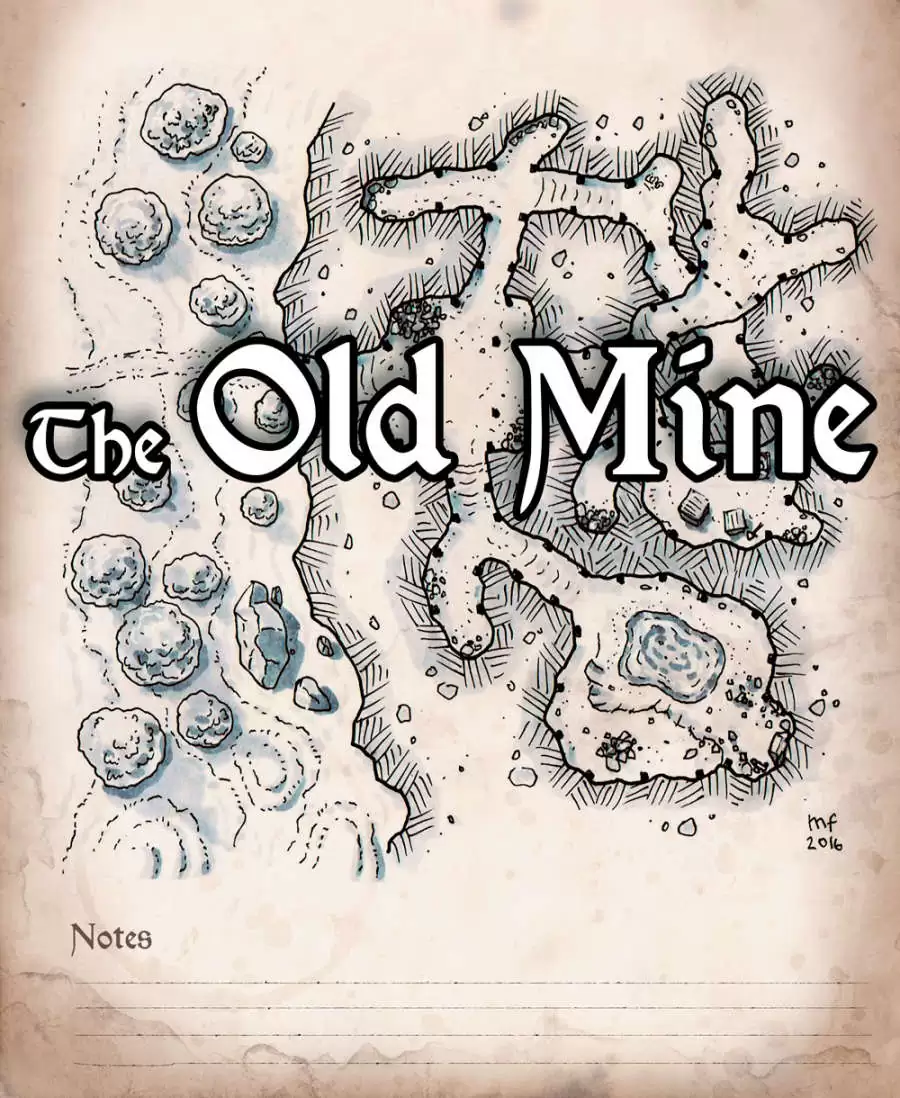 The Old Mine - Miska's Maps | Miska's Maps - OSR Fantasy Maps ...