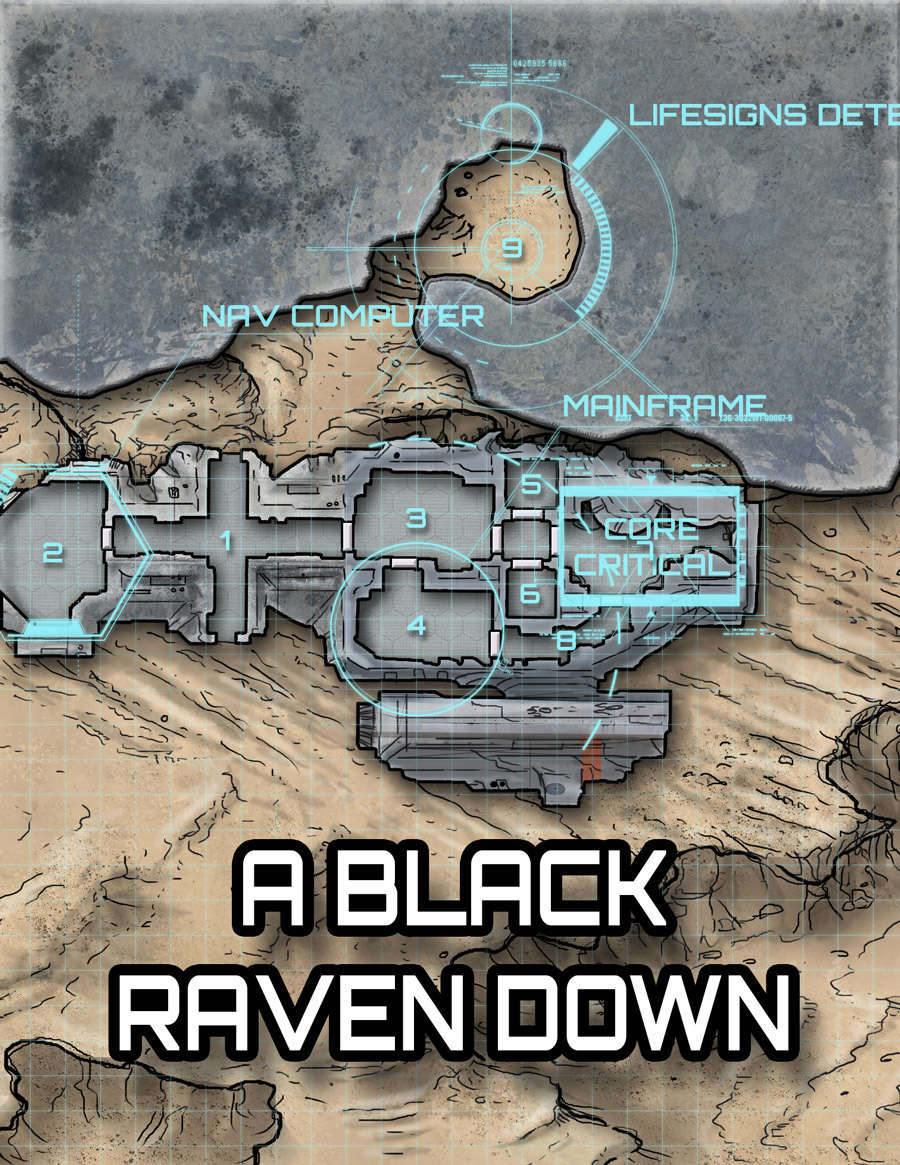 A Black Raven Down - Miska's Maps | Miska's Maps - OSR Sci-Fi Maps ...