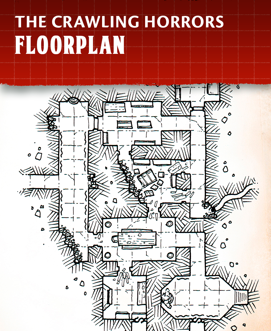 The Crawling Horrors - Fantasy Floorplan - Miska's Maps | Miska's Maps ...