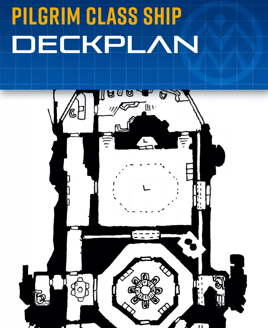 Pilgrim-Class Explorer - Sci-fi Deckplan - Miska's Maps | Miska's Maps ...