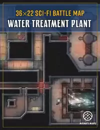 Urban Security Station - Sci-Fi Battle Map - Miska's Maps | Miska's Sci ...