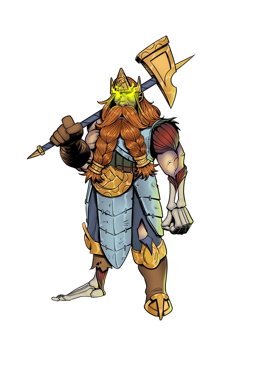 Dwarf Zombie 3 - Stock Art - Dren Productions | DriveThruRPG