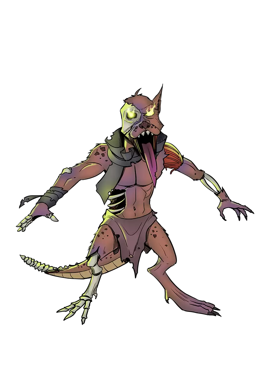 Kobold Zombie - Stock Art - Dren Productions | DriveThruRPG