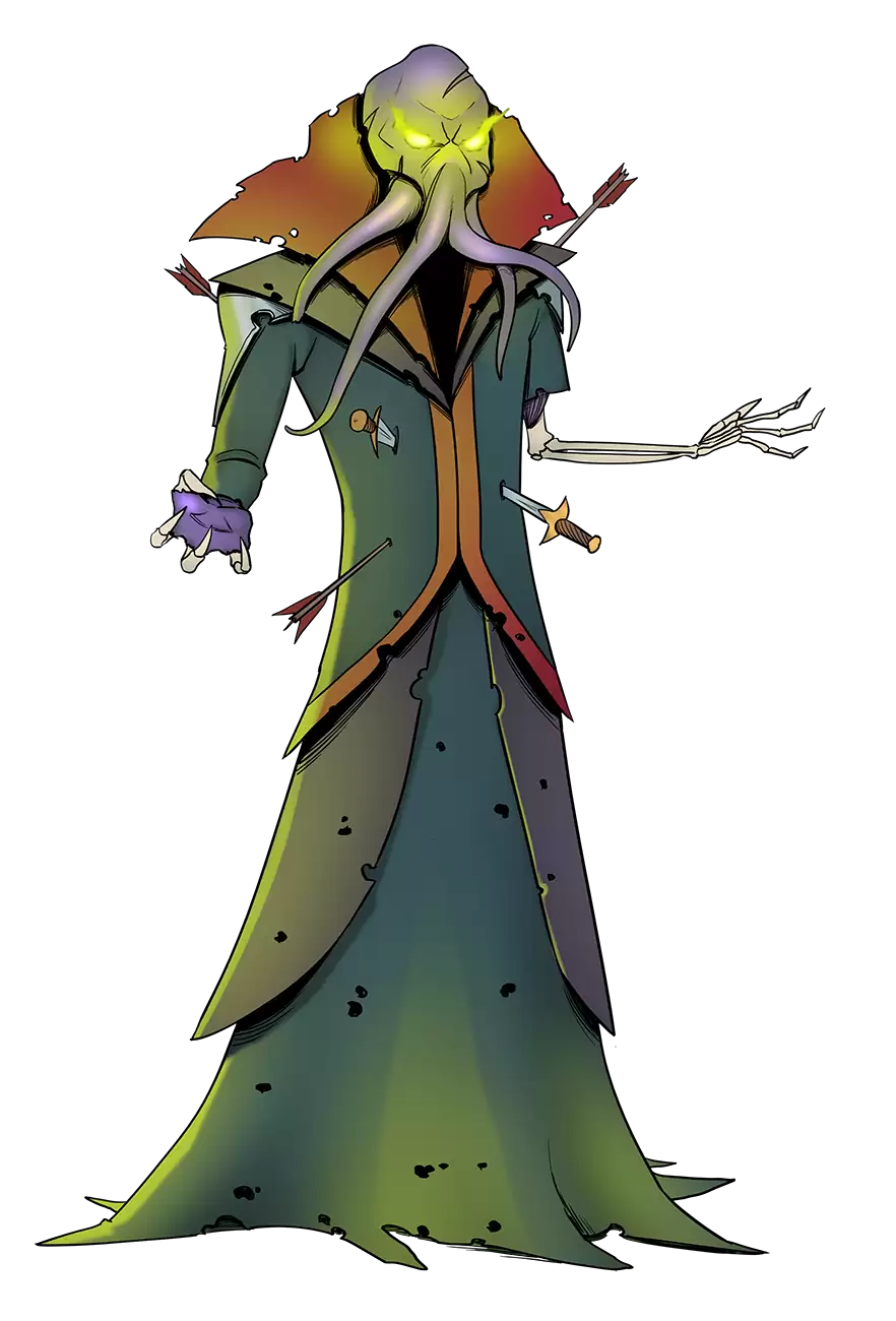 Mind Flayer Zombie - Stock Art - Dren Productions | DriveThruRPG