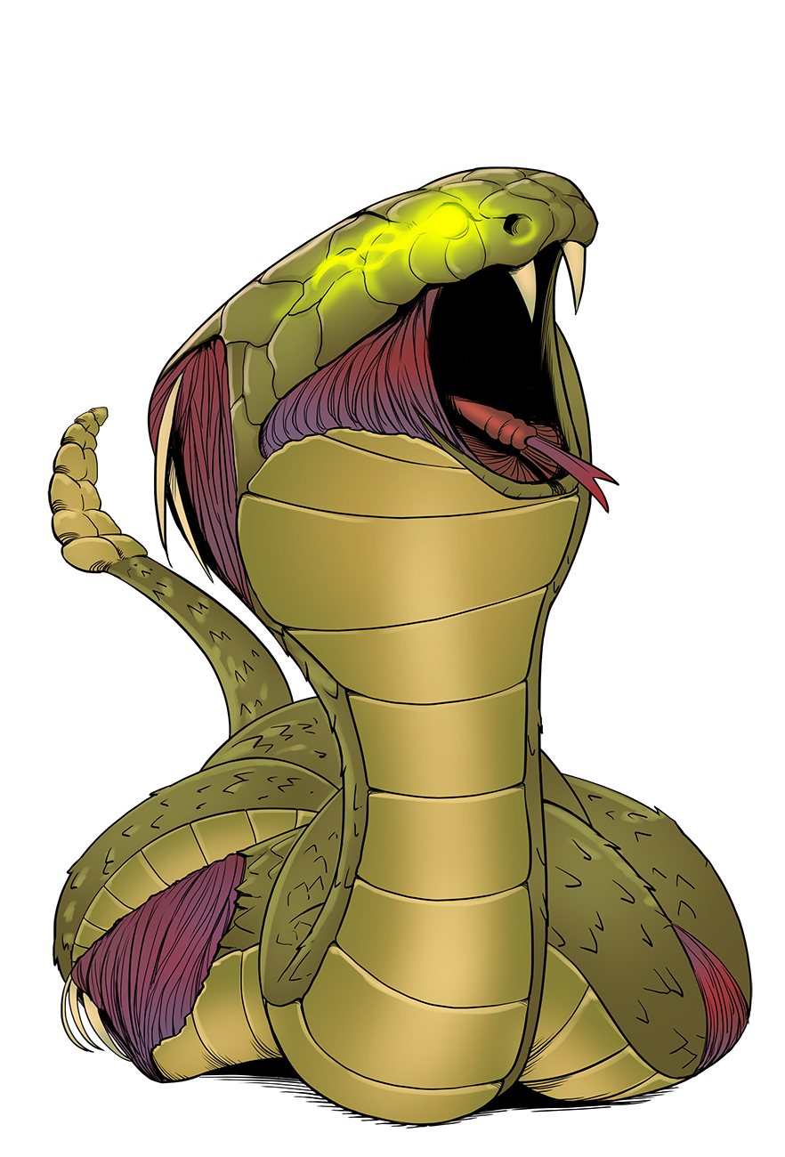 Snake Zombie - Stock Art - Dren Productions | DriveThruRPG