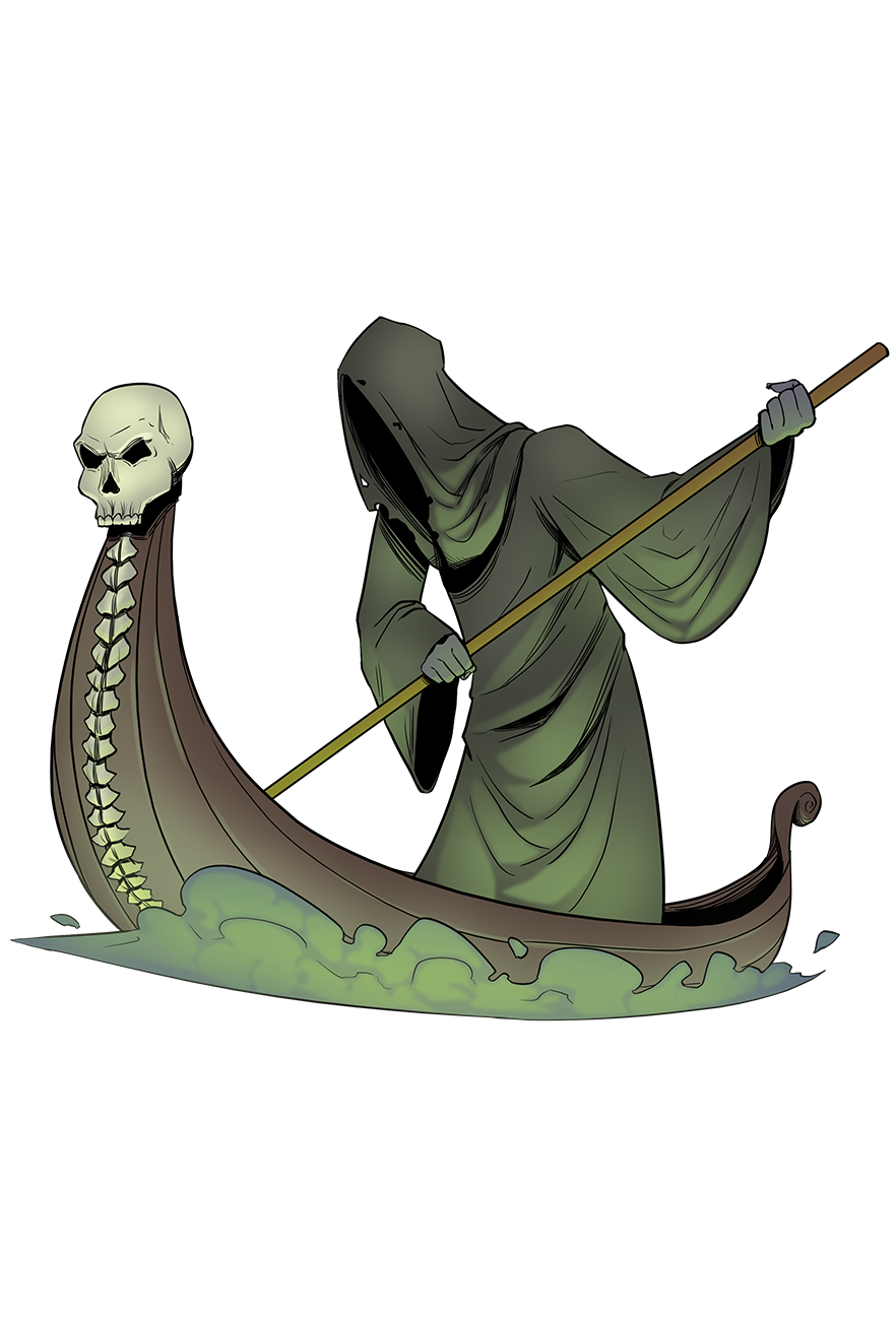 Greek God Charon - Stock Art - Dren Productions | DriveThruRPG