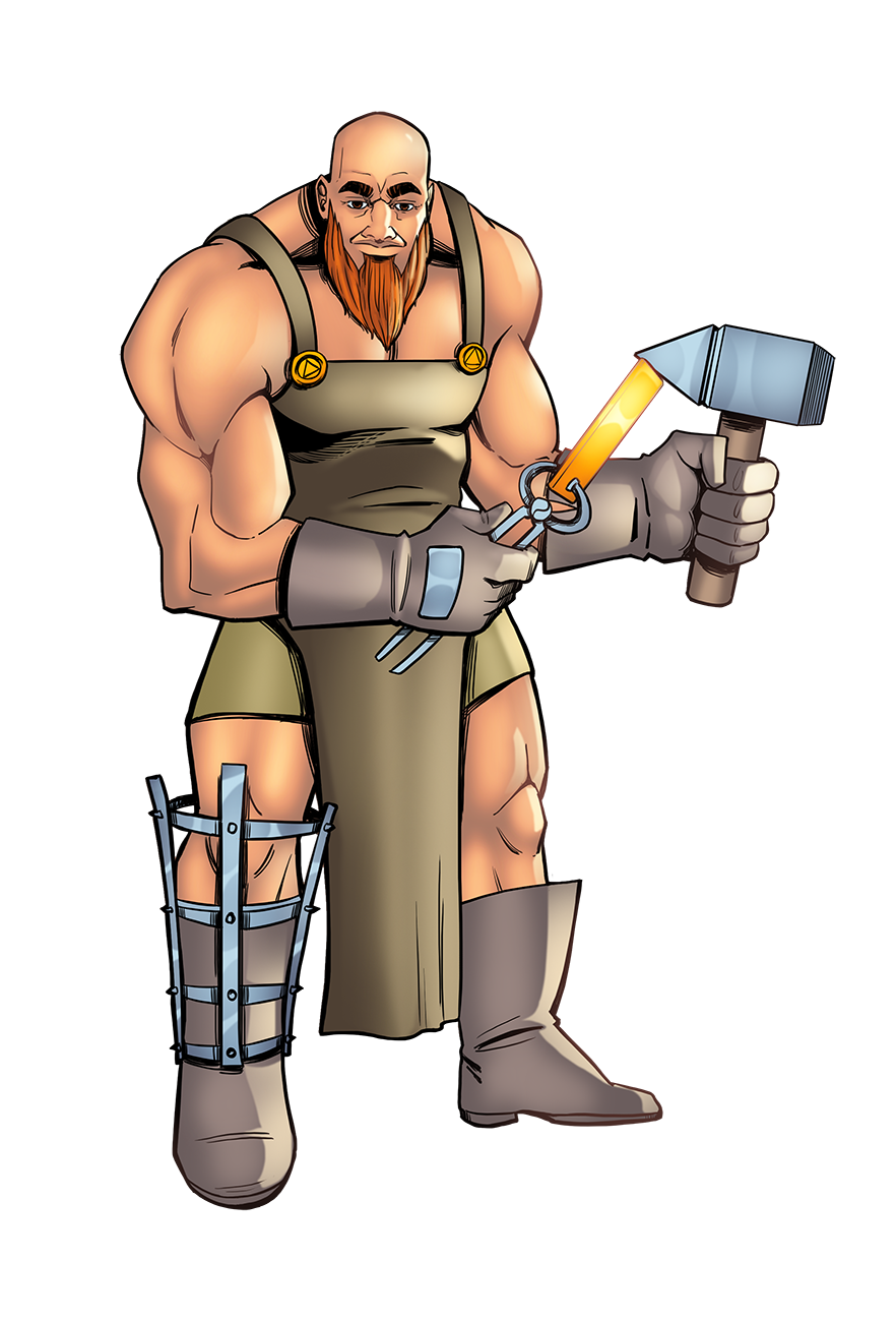 Greek God Hephaestus - Stock Art - Dren Productions | DriveThruRPG