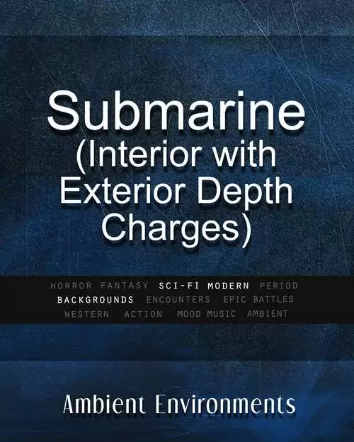 Submarine Interior with Exterior Depth Charges - from the RPG ...