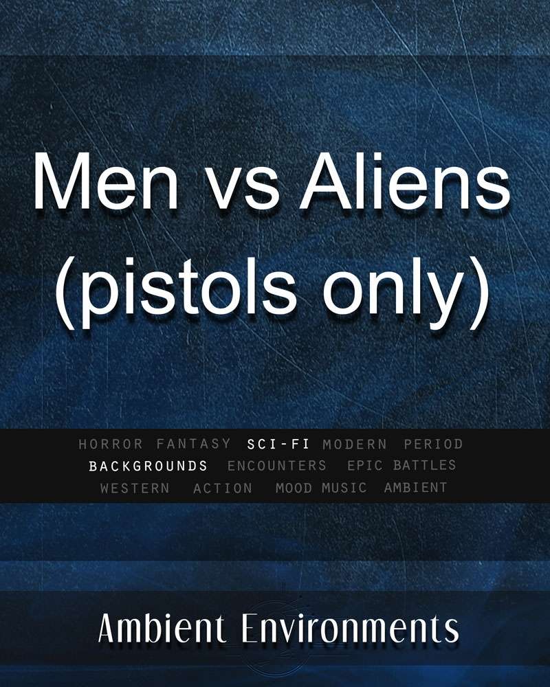 Spec Ops vs Aliens (pistols only) - from the RPG & TableTop Audio ...