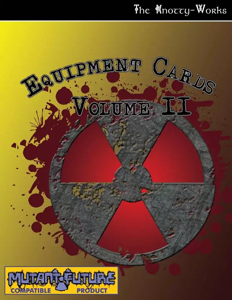 Post Apocalyptic Equipment Cards Vol 2 - The Knotty-Works | Mutant ...